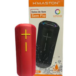 Caixa de Som Hmaston Vermelho Tn02 - Compare TechTudo