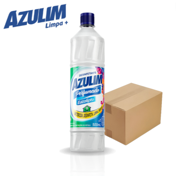 Caixa Desinfetante Azulim Eucalipto 500ml Atacado C/12 Un | Leroy Merlin