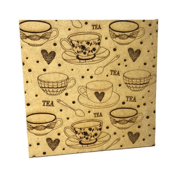 Caixa Em Mdf Chá Cru 15x15x5,5cm - Decorss | Leroy Merlin