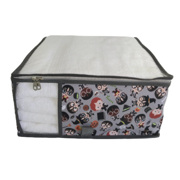 Caixa Organizadora Anti Bolor Tam M Nylon Pvc Halloween | Leroy Merlin