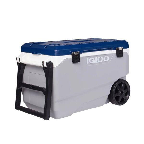 Caixa Térmica Cooler Igloo Latitude 85 Lts - Cinza/azul | Leroy Merlin