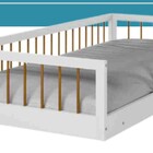 Cama Baixa Moderna Solteiro Lume - Mobibaby | Leroy Merlin