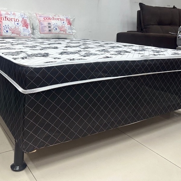 Cama Box Conjugado Solteirão 110x188x053 Ortopédico | Leroy Merlin