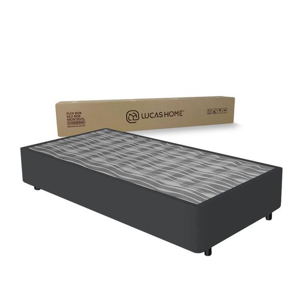 Cama Box Solterio King Desmontável (na Caixa) - Lucas Home - Flex Box ...