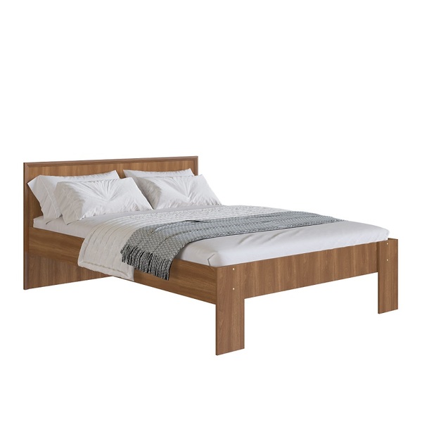Cama Casal 140 Los Angeles Nogal | Leroy Merlin