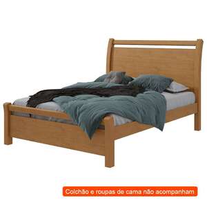Cama Casal Reali Amêndoa Clean | Leroy Merlin