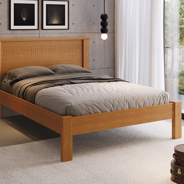 Cama De Casal Dubai Moderna Com Design Inovador Camas Fenix Nature ...