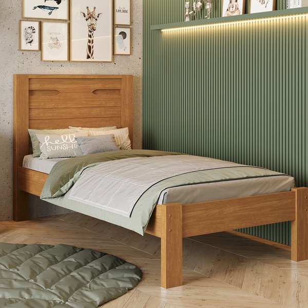 Cama De Solteiro Roma Camas Fenix | Leroy Merlin