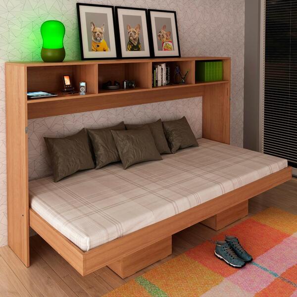 Cama Retratil Horizontal Solteiro Cm8020 Tecno Mobili | Leroy Merlin