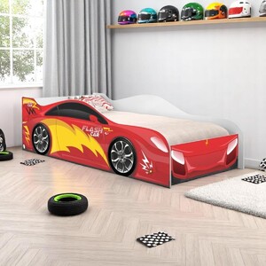 Cama Solteiro Glow Velocista Laranja | Leroy Merlin