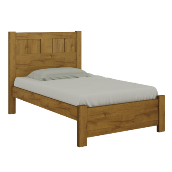 Cama Solteiro Moderna - Primícia Plus-cinamomo - D'doro | Leroy Merlin