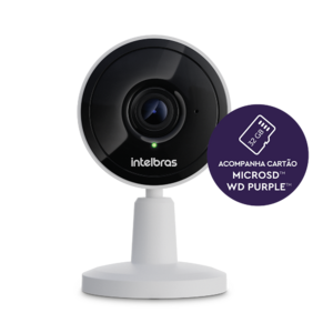 Camera De Video Imx1 Wi-fi Hd C/microsd 32gb Intelbras | Leroy Merlin