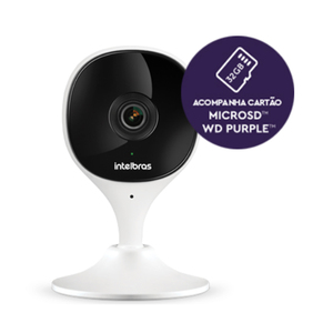 Câmera Interna Wi-fi Full Hd Imx Com Microsd 32gb Intelbras | Leroy Merlin