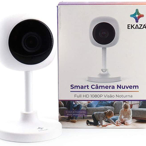 Câmera Wifi Inteligente Ekaza Smart Home Interna 1080p | Leroy Merlin