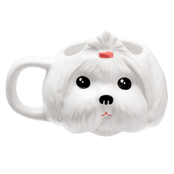 Caneca 3d Cachorrinho Shih-tzu Branco Xícara Decorada Pet | Leroy Merlin