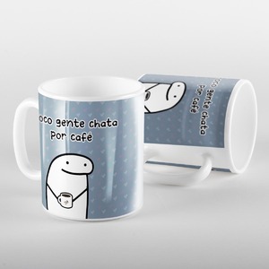 Caneca Flork Troco Gente Chata Por Cafezinho | Leroy Merlin