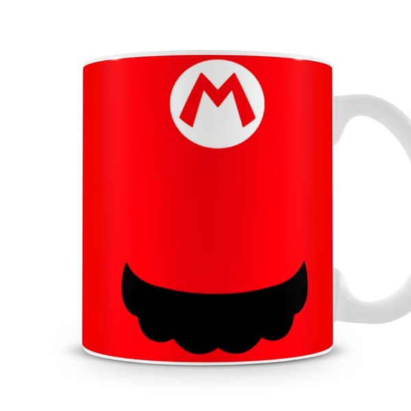 Caneca Mario Bros Bigode | Leroy Merlin