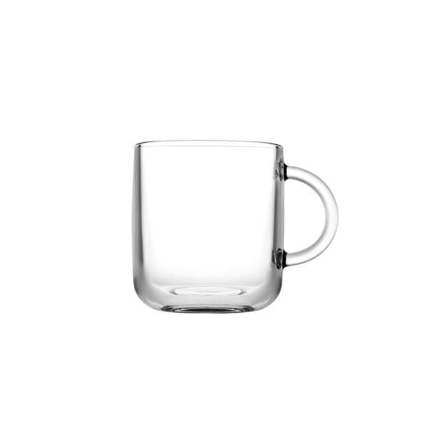 Caneca Para Café Em Vidro Temperado Pasabahçe Iconic 260ml | Leroy Merlin