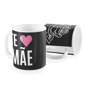 Caneca Te Amo Mae Flor | Leroy Merlin