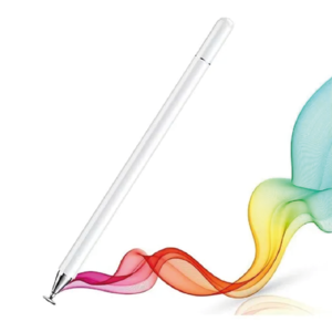 Caneta Touch Screen Ponta Fina Desenho Android Ipad Iphone - Branca ...