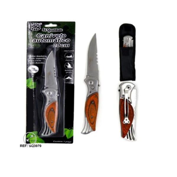 Canivete Automático Sq-3979 19,5cm | Leroy Merlin