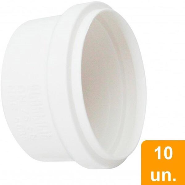 Cap Para Esgoto Plastilit 100mm Embalagem Com 10 Unidades | Leroy Merlin