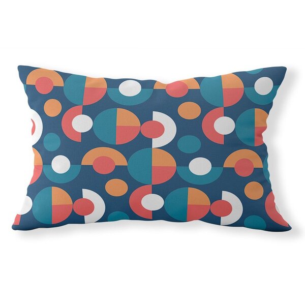 Capa De Almofada Baguete Own Fundo Azul Geométrica - 45x32 Cm | Leroy ...