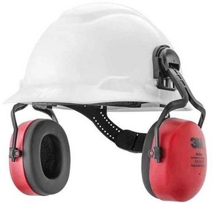 Capacete De Segurança H-700 Branco Com Abafador Muffler 3m | Leroy Merlin