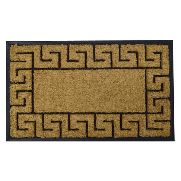 Capacho Emborrachado Com Fibra Grego 45x75 Cm Kacyumara | Leroy Merlin