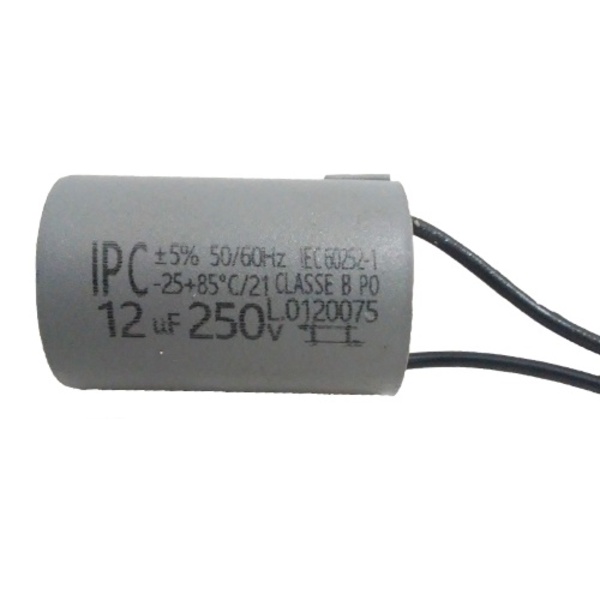 Capacitor P/ Ventilador 2 Fios 12uf 50/60hz 250v Ipc | Leroy Merlin