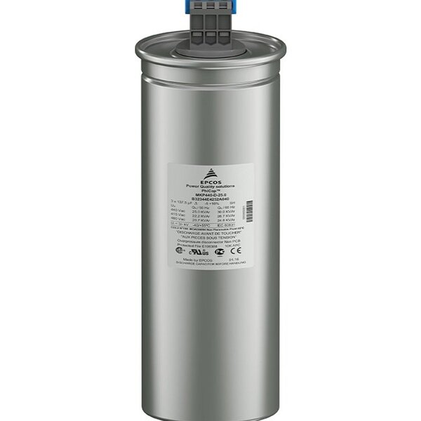 Capacitor Trifásico Mkp380-d-12.5 | 380vca 15kvar | Leroy Merlin