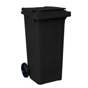 Carrinho Coletor De Lixo 120 Litros - Preto | Leroy Merlin