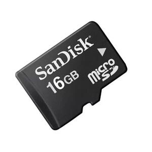 Cartao De Memoria Sandisk 16gb - Sdsdqm-016g-b35a | Leroy Merlin