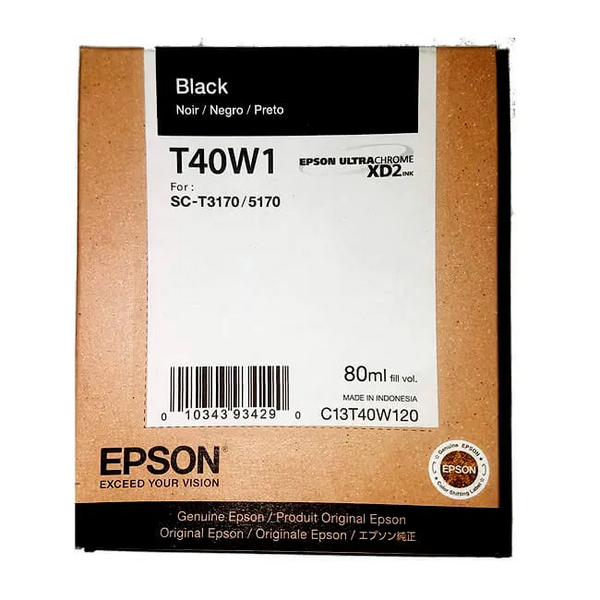 Cartucho De Tinta Epson T40w120 Preto T40w | T3170m T3170 T5170 | Leroy ...