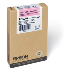 Cartucho De Tinta Epson T6036 Vivid Light Magenta | Epson Stylus Pro ...