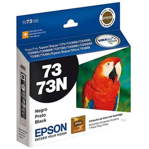 Cartucho De Tinta Epson To73120 Preto | Stylus C79 Cx3900 Cx4900 ...