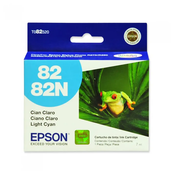 Cartucho De Tinta Epson To82 Ciano Claro T082520 | Stylus Photo R270 ...
