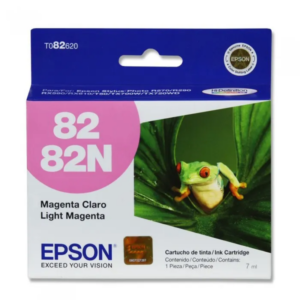 Cartucho De Tinta Epson To82 Magenta Claro T082620 | Stylus Photo R270 ...