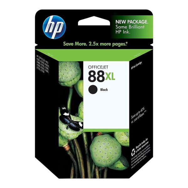 Cartucho De Tinta Hp 88xl C9396al Preto | K550 K5400 K8600 L7550 ...
