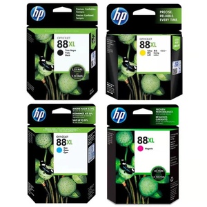 Cartucho De Tinta Hp 88xl Kit 4 Cores Preto Magenta Ciano Amarelo ...