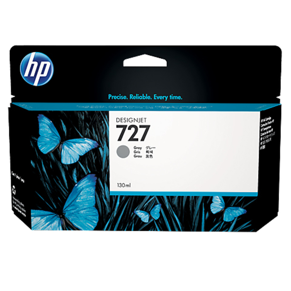 Cartucho De Tinta Plotter Hp Suprimentos B3p24a Hp 727 Cinza De 130 Ml ...