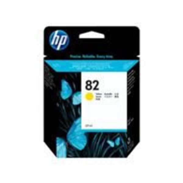 Cartucho De Tinta Plotter Hp Suprimentos C4913ab Hp 82 Amarelo 69ml ...