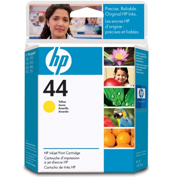 Cartucho Hp 44 51644y Yellow | Leroy Merlin