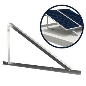 Cavalete Estrutura Suporte De Laje Para Placa Painel Solar Alumínio E ...