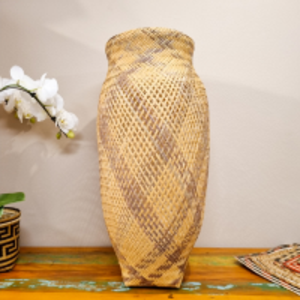 Cesto Jarro Em Arumã Etnia Baniwa 65 Cm - Mod. 1 | Leroy Merlin