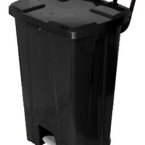 Cesto Lixeira Com Rodas E Pedal 100l Marca Jsn | Leroy Merlin