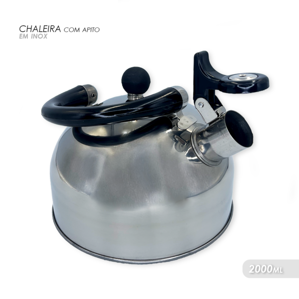 Chaleira Inox Chaleira Com Apito 2 Litros | Leroy Merlin