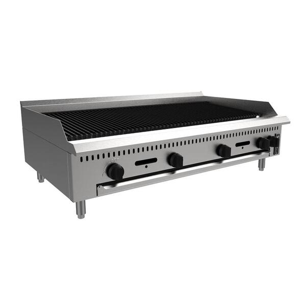 Chapa Grill Char Broiler Profissional Industrial Prime A Gás 120cm ...