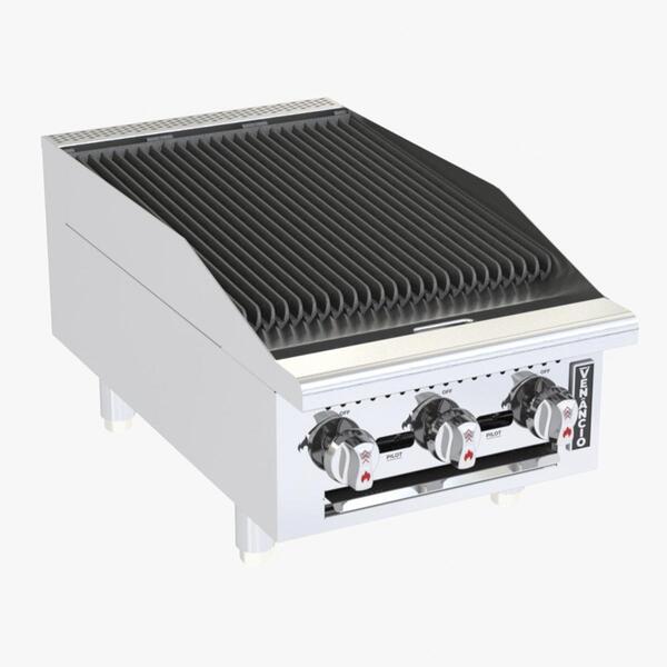 Charbroiler De Mesa A Gás Venâncio Restaurant New 45cm R18ct-18cn ...