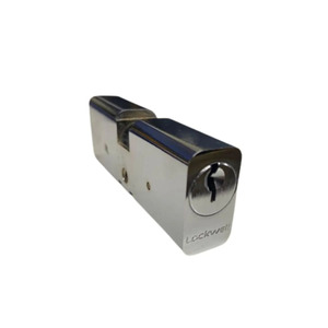 Cilindro Para Fechadura 16x29mm Latão Cromado 70mm Lockwell | Leroy Merlin